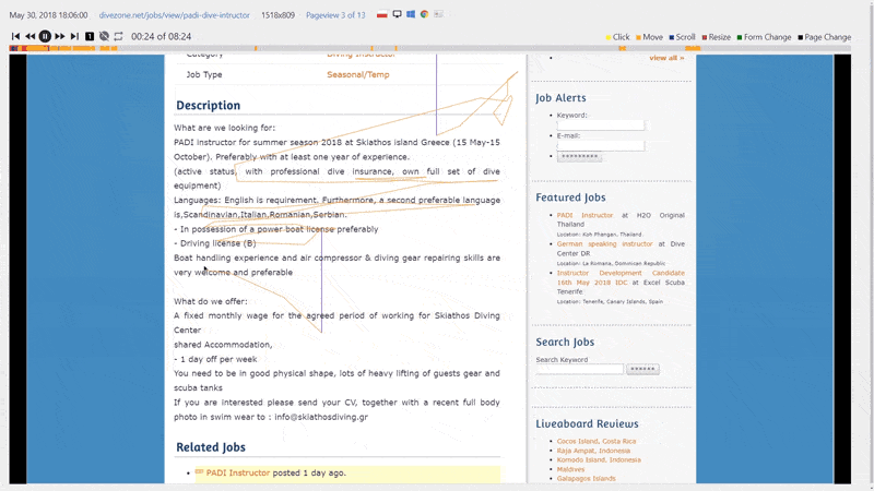Form Analytics: User Recordings Add-on - Snapforms