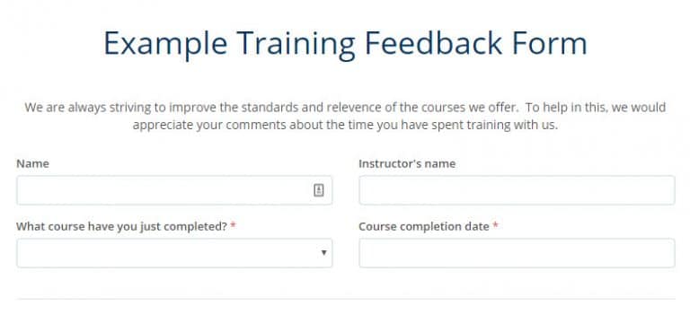 Online Feedback Forms - Snapforms Australia