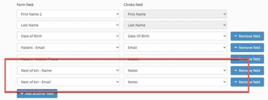 Nookal integration setup - Snapforms Resources & FAQs
