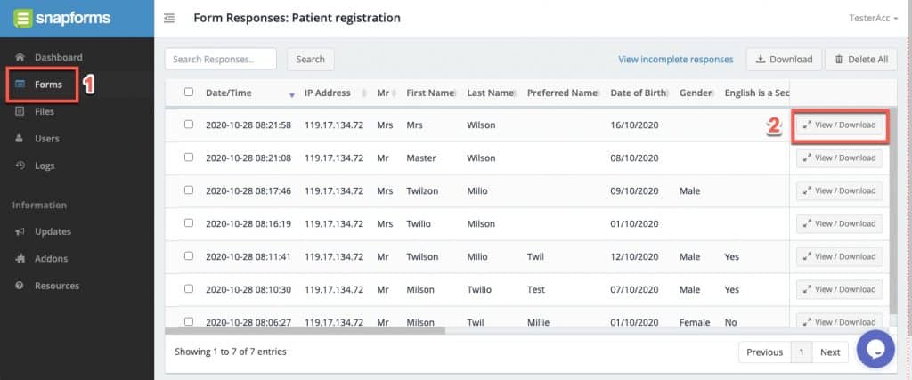 Google Sheets integration - Snapforms Resources & FAQs