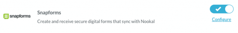 Nookal integration setup - Snapforms Resources & FAQs