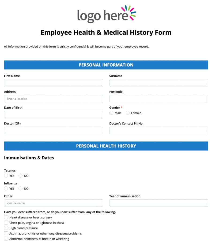 Online Form Templates and Examples - Snapforms Australia