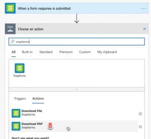 Automatically add a PDF copy of a form response to OneDrive - Snapforms Resources & FAQs