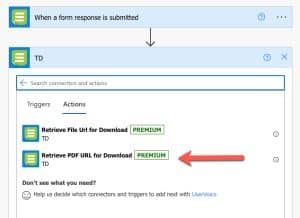 Automatically add a PDF copy of a form response to OneDrive - Snapforms Resources & FAQs