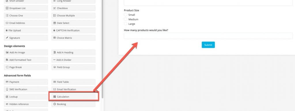 Calculation field - Snapforms Resources & FAQs