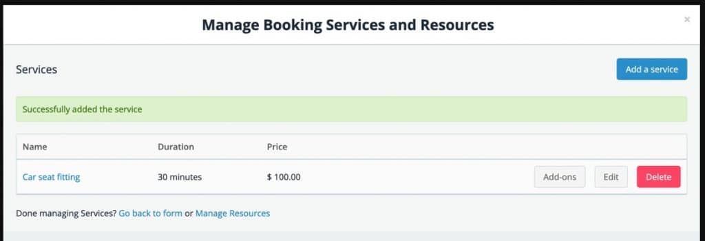 Booking system - Snapforms Resources & FAQs