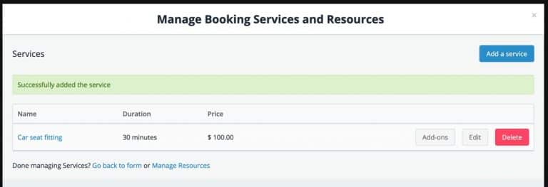 Booking system - Snapforms Resources & FAQs