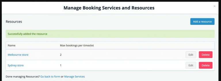 Booking system - Snapforms Resources & FAQs