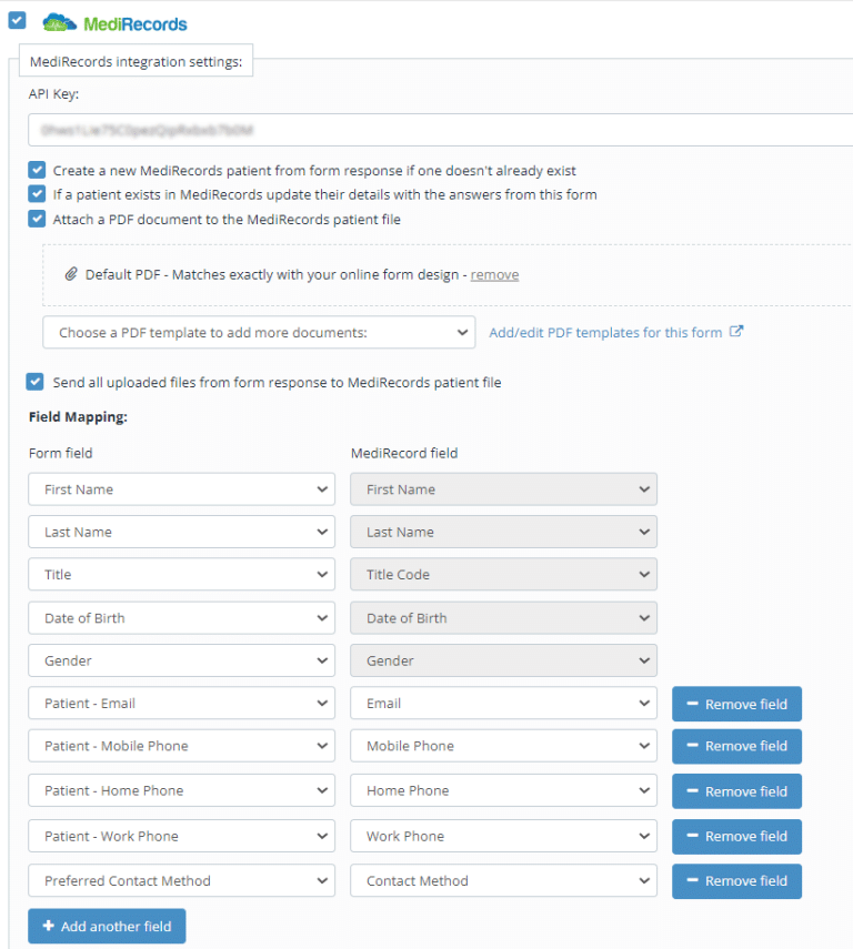 MediRecords Integration - Snapforms Resources & FAQs