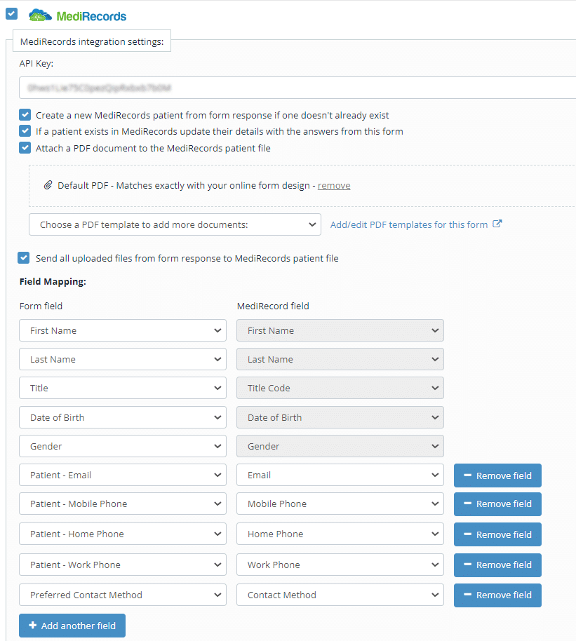 MediRecords Integration - Snapforms Resources & FAQs