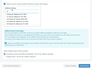 Address - Snapforms Resources & FAQs
