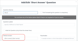 Using short-codes to insert dynamic content - Snapforms Resources & FAQs