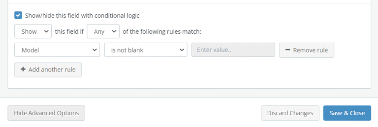 Dropdown List Lookup Example: Product Finder - Snapforms Resources & FAQs