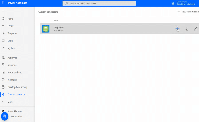Power Automate setup - Snapforms Resources & FAQs