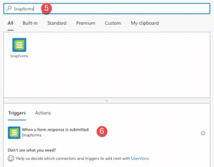 Power Automate setup - Snapforms Resources & FAQs