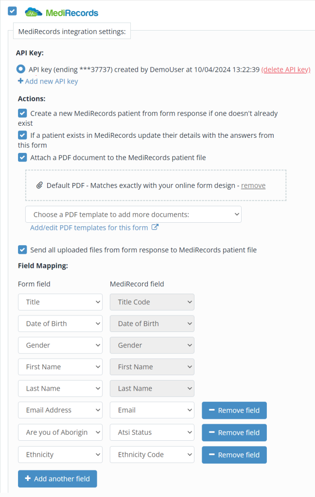 MediRecords Integration - Snapforms Resources & FAQs